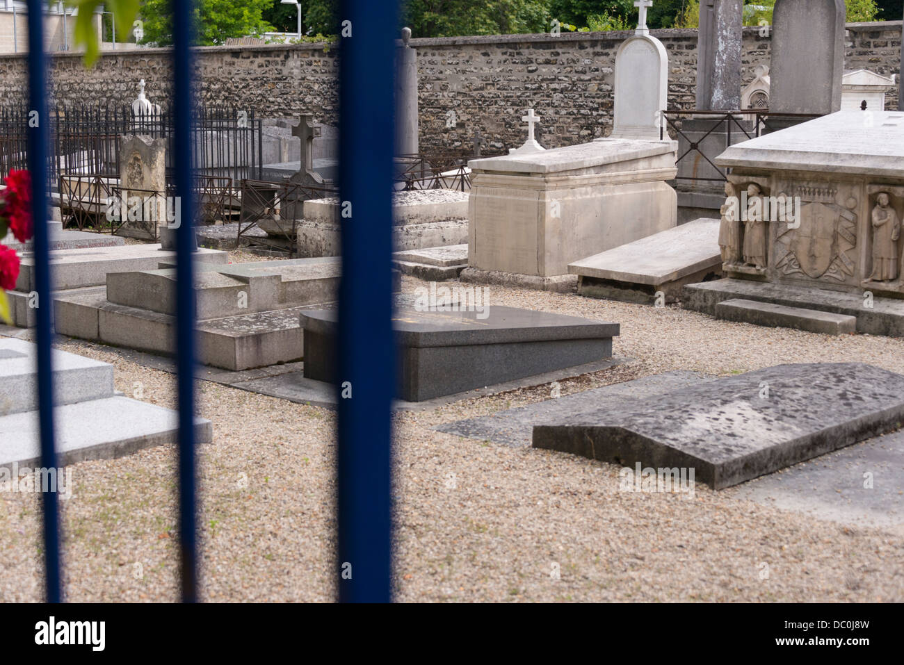 Picpus cemetery, Paris, burial site of many nobles Stock Photo - Alamy