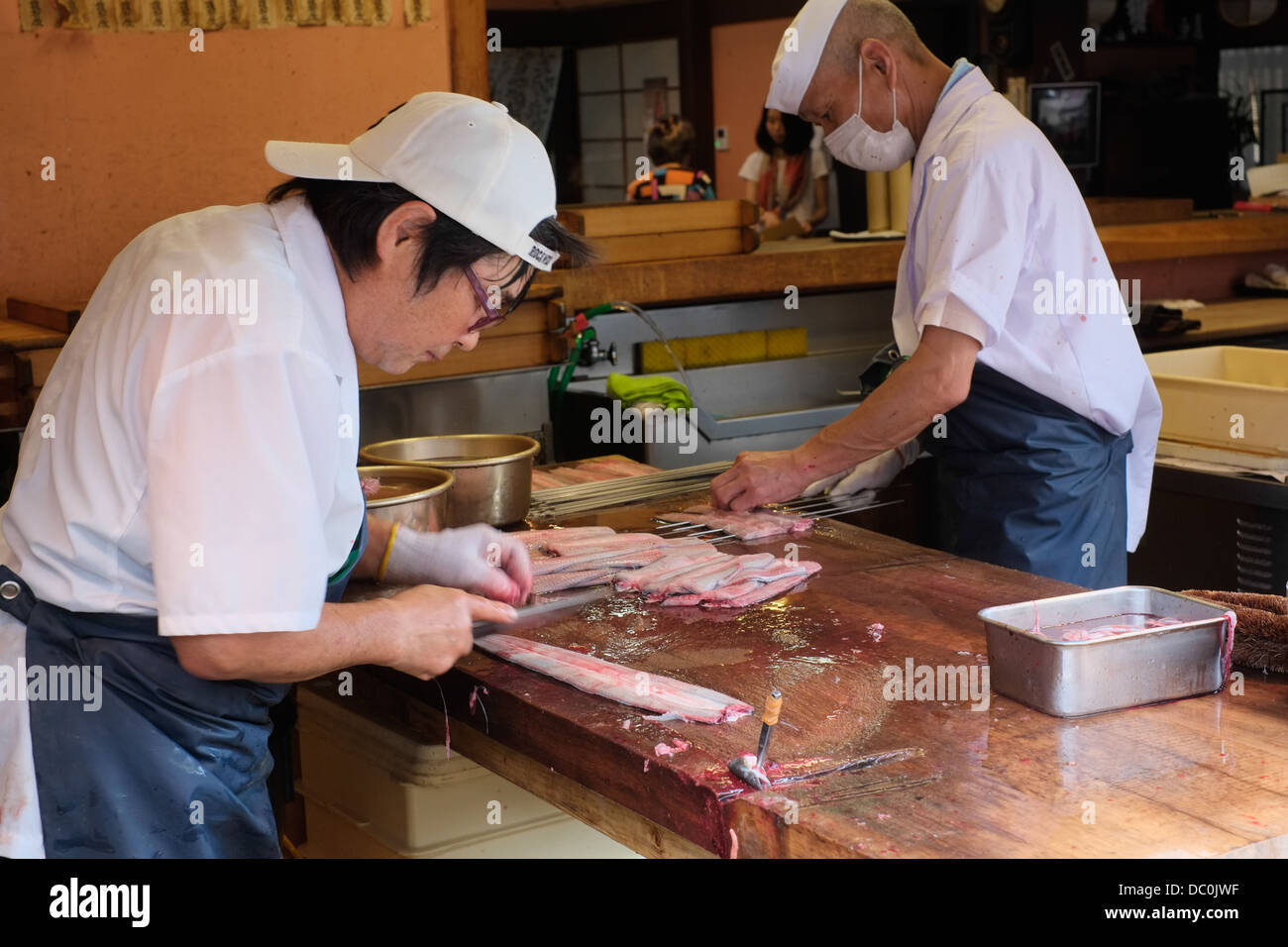 Fresh eel (unagi/anago) in Narita Japan Stock Photo - Alamy