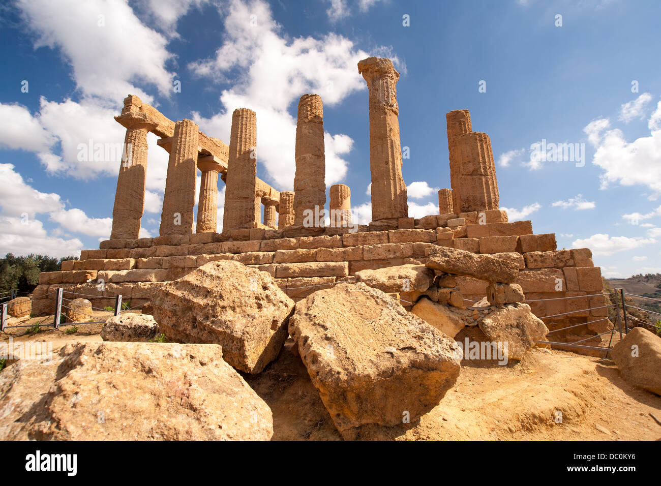 Valley of the Temples in Agrigento, Sicily, Italy. UNESCO world ...