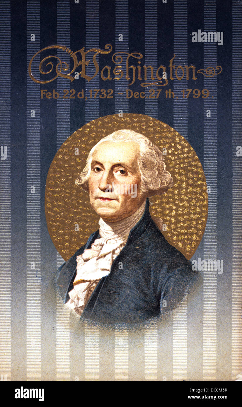 PORTRAIT OF GEORGE WASHINGTON Stock Photo - Alamy
