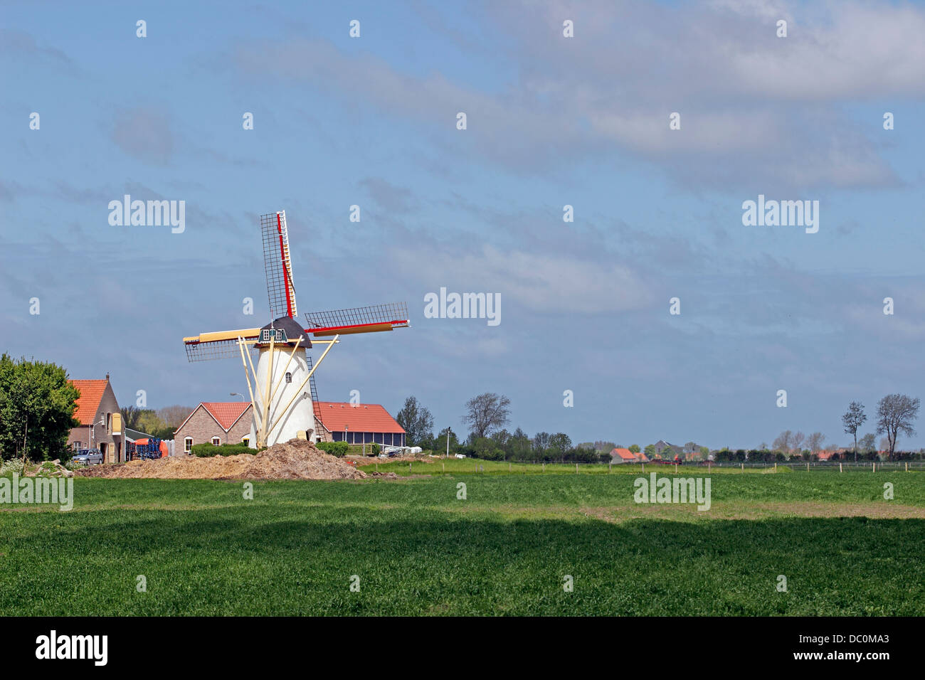 Netherlands Holland Europe Walcheren peninsula North Sea Stock Photo ...