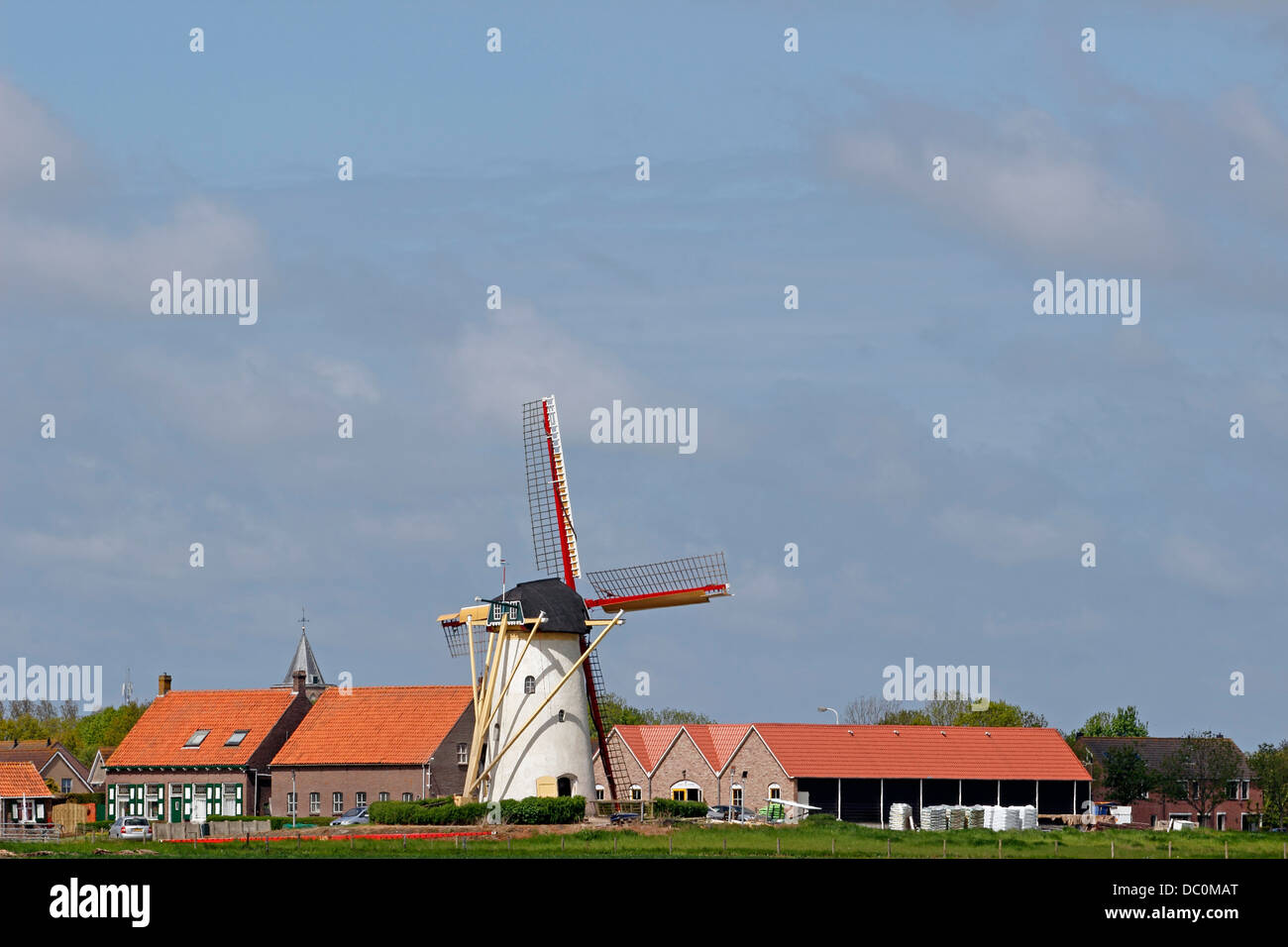 Netherlands Holland Europe Walcheren peninsula North Sea Stock Photo ...