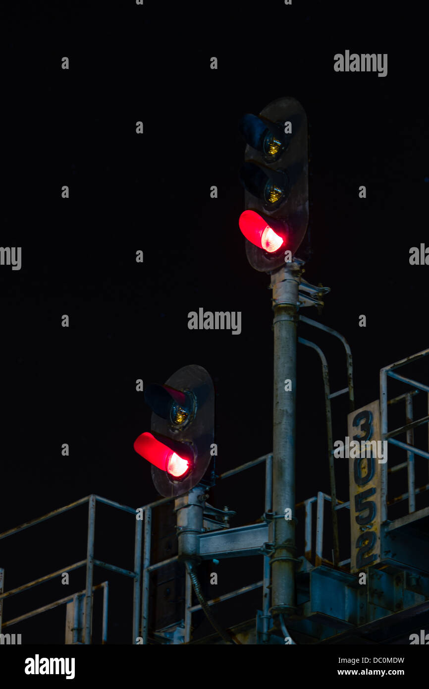 Railroad Signal High Resolution Stock Photography and Images - Alamy