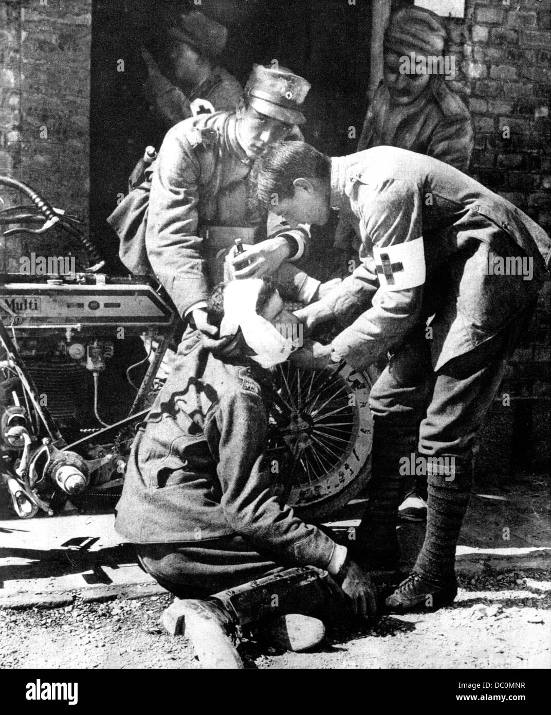 Italian aid Black and White Stock Photos & Images - Alamy