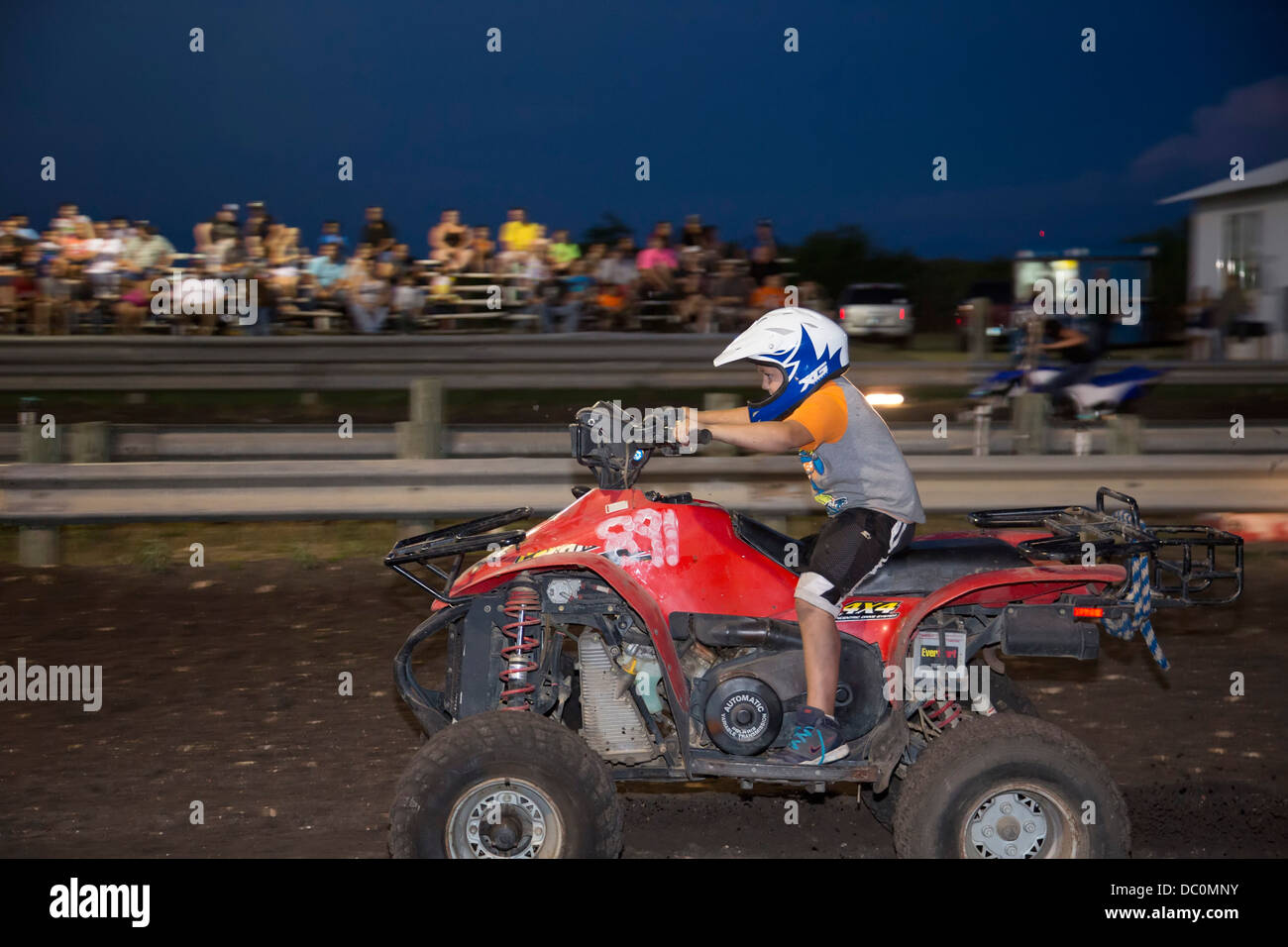 Dunlay, Texas - The Medina Valley Mud Drags, drag races on a short ...