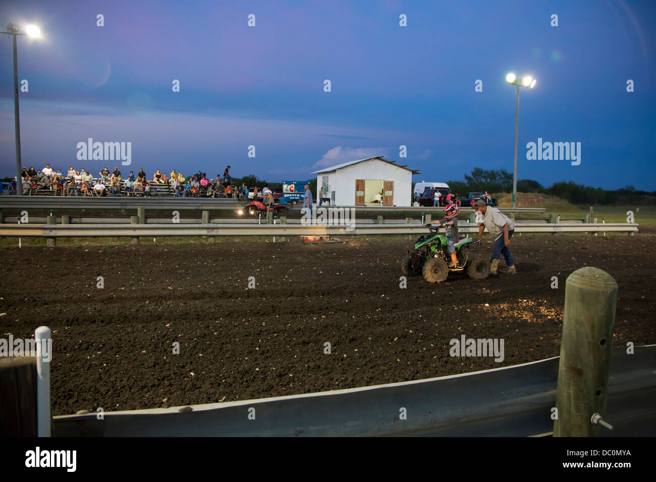 Dunlay, Texas - The Medina Valley Mud Drags, drag races on a short ...