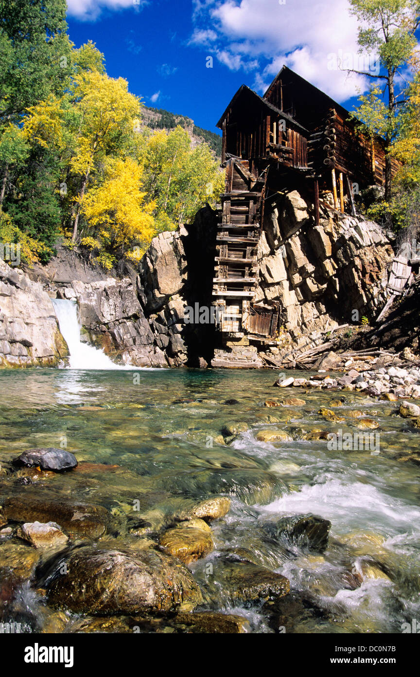 DEAD HORSE MILL BY CRYSTAL RIVER COLORADO Stock Photo - Alamy