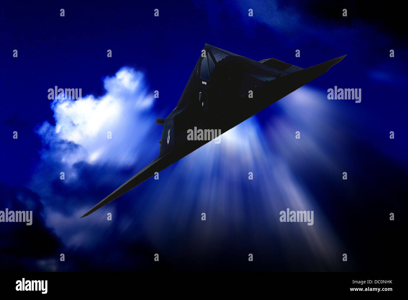 F-117 NIGHTHAWK FIGHTER JET Stock Photo - Alamy