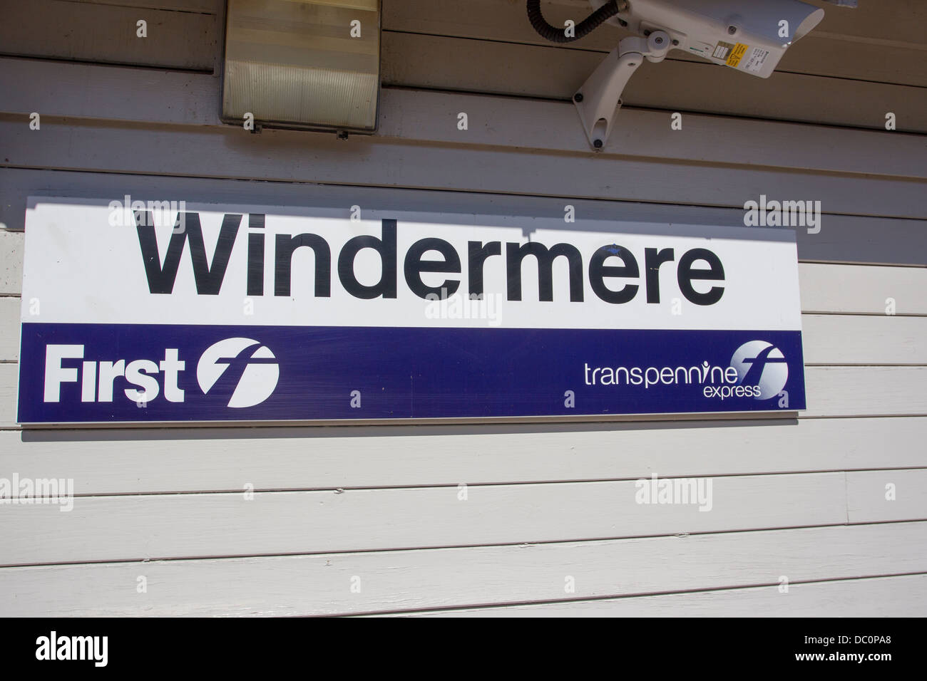 Windermere railway station Stock Photo - Alamy