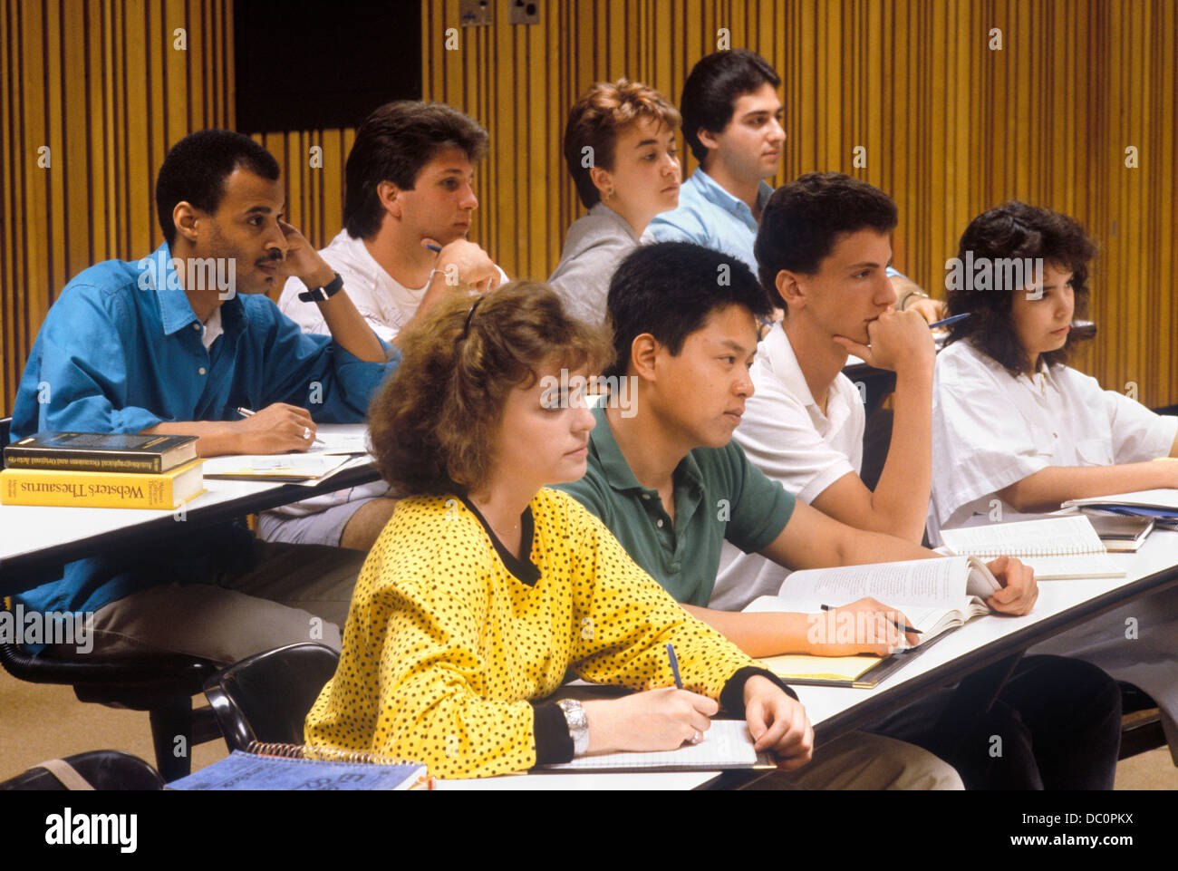 1980s college student hi-res stock photography and images - Alamy