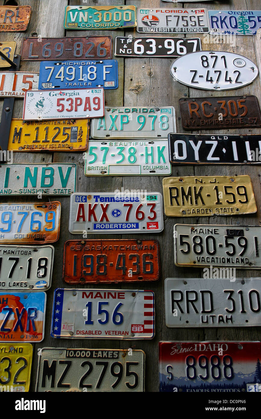 Numbers on plates hi-res stock photography and images - Alamy
