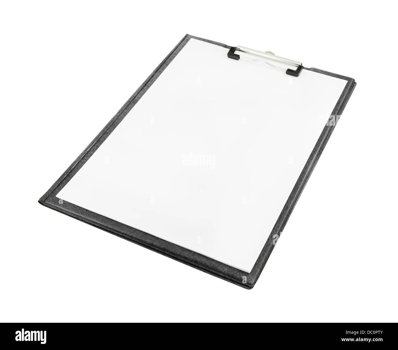 blank clipboard on white background (with clipping path Stock Photo - Alamy