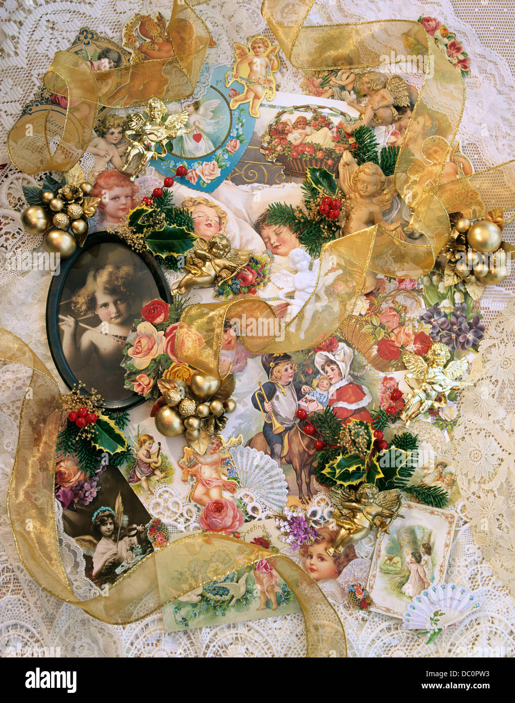 Old retro cards hi-res stock photography and images - Alamy