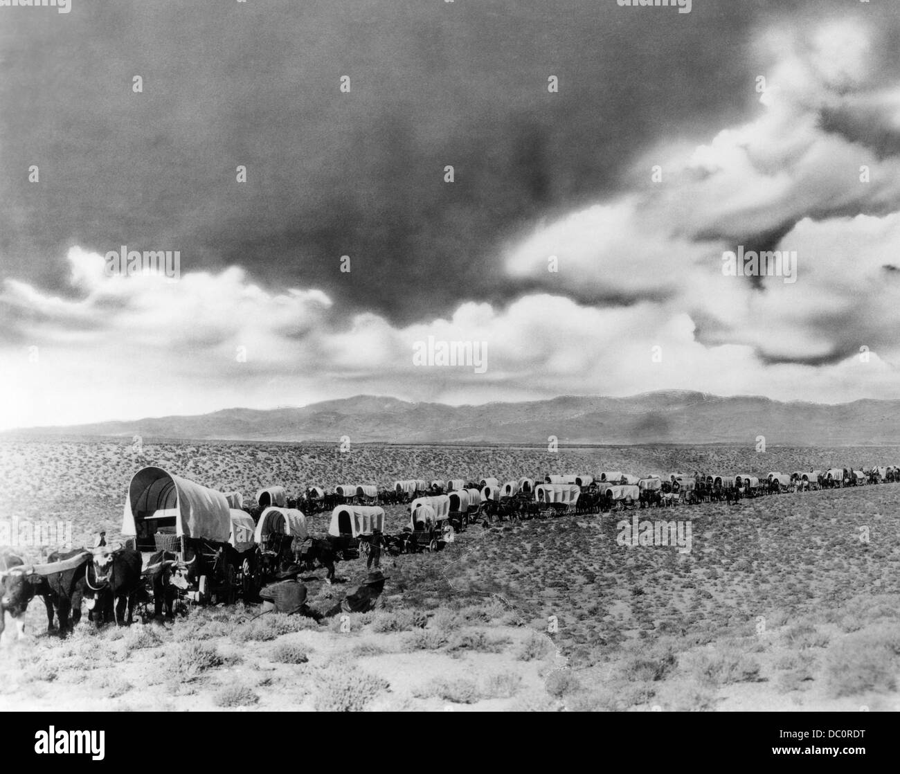 Conestoga wagon hi-res stock photography and images - Alamy