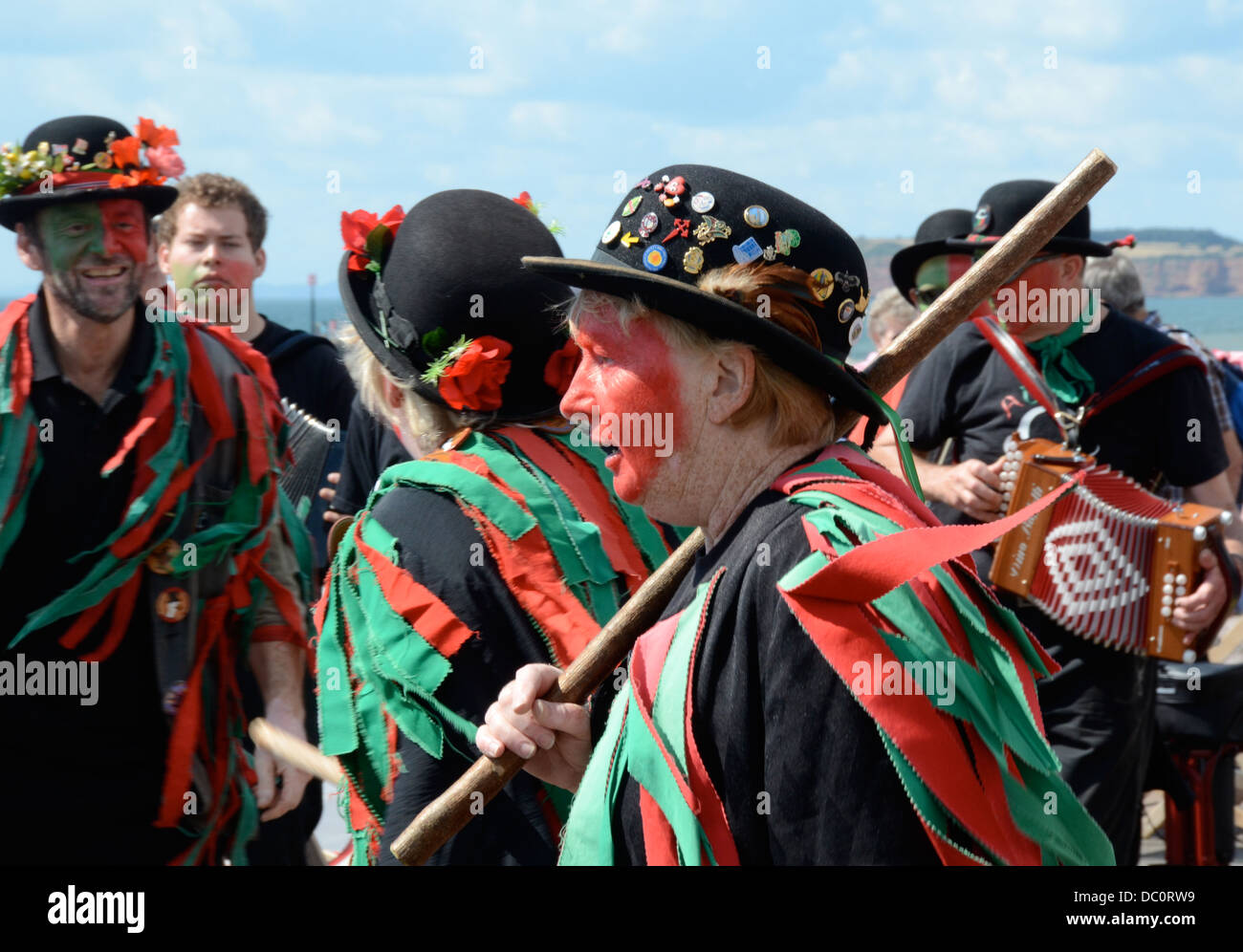 Morris dancers enjoy hi-res stock photography and images - Alamy
