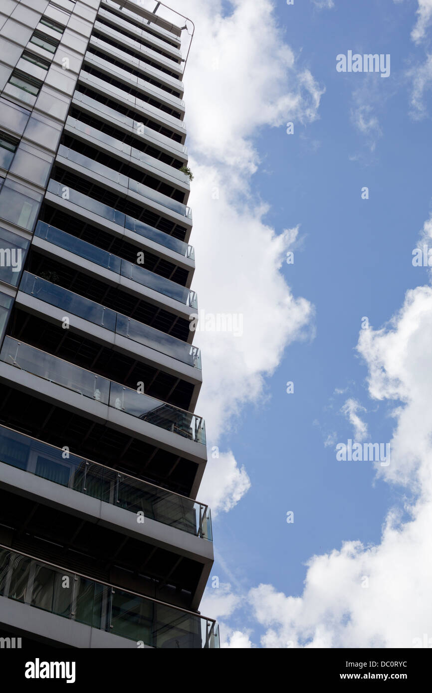 Modern tower block Manchester Stock Photo - Alamy