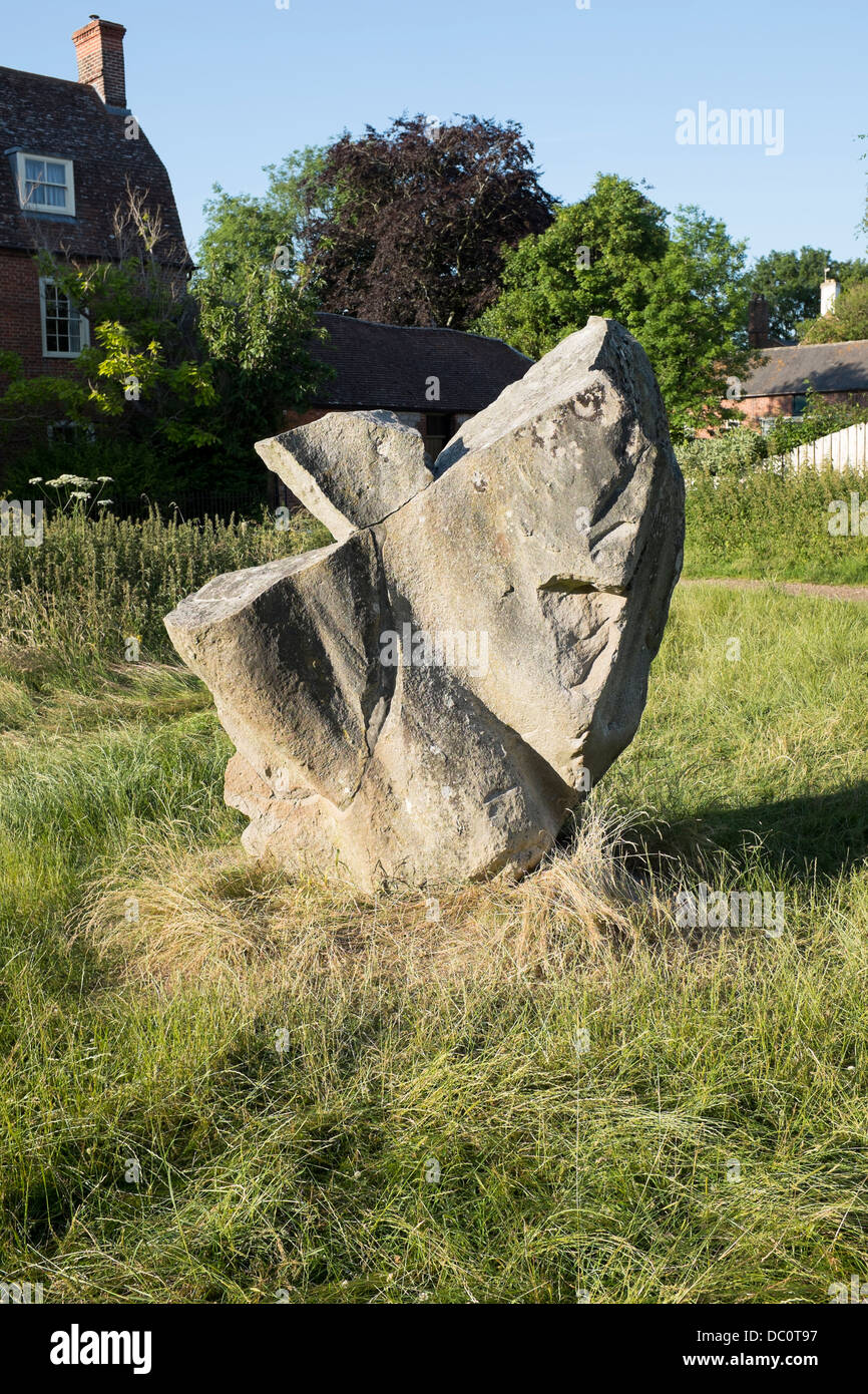 Standing Stone at Avebury Stone Circle Stock Photo - Alamy