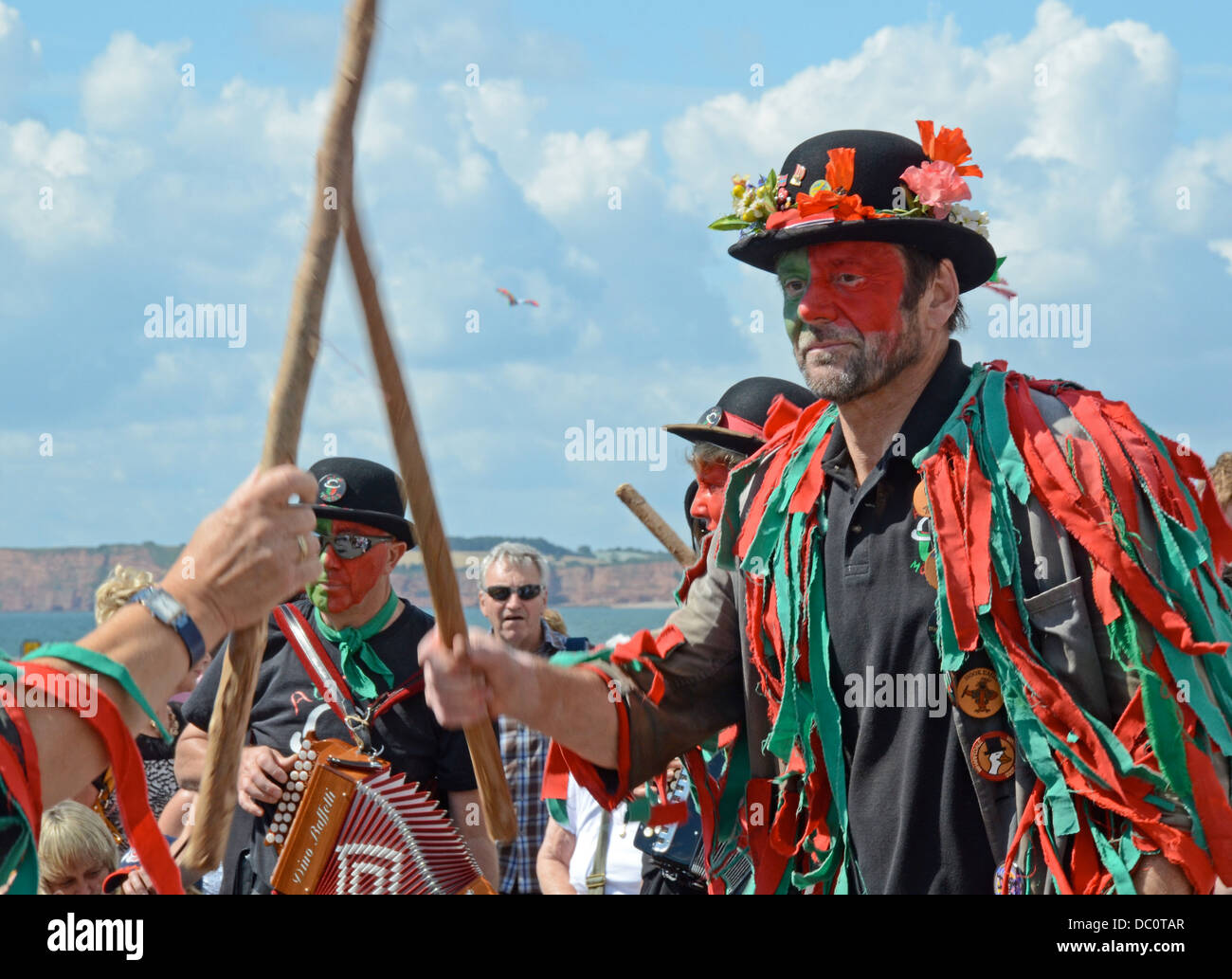 Morris dancers, England Stock Photo - Alamy