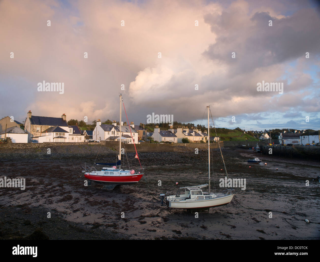 Sunset port william harbour hi-res stock photography and images - Alamy