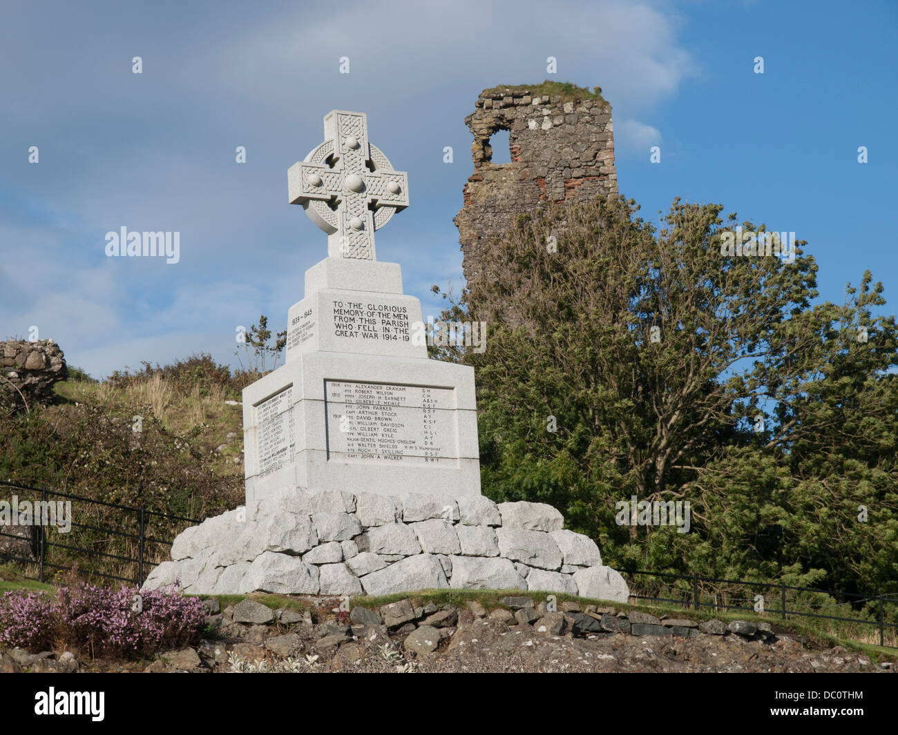 Ardstinchar Castle Ballantrae Stock Photo - Alamy