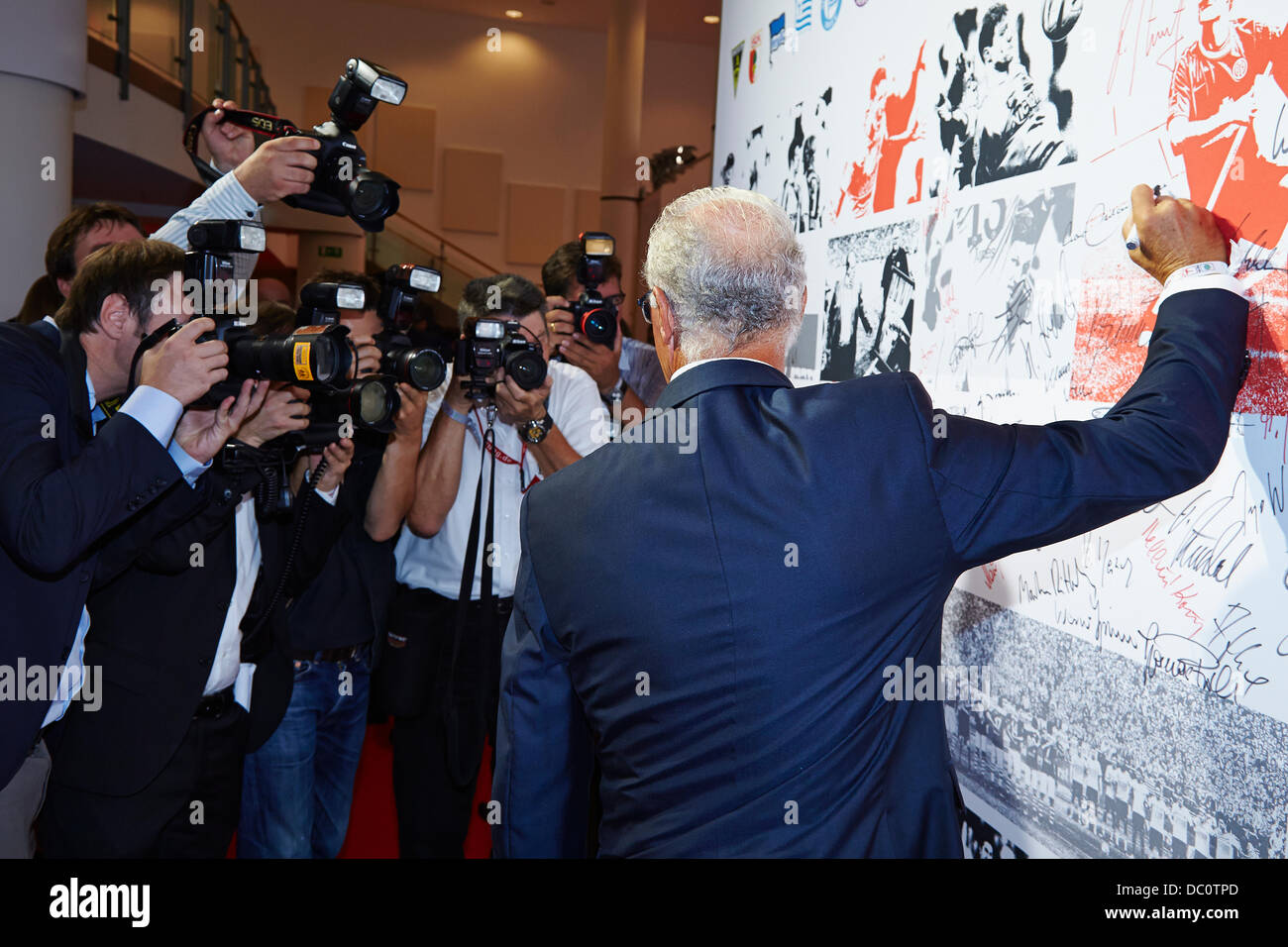 Berlin, Germany. 06th August, 2013.Franz Beckenbauer - legend ...