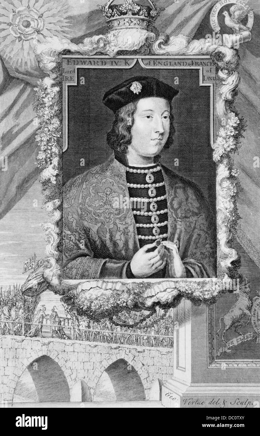 King edward iv of england Black and White Stock Photos & Images - Alamy