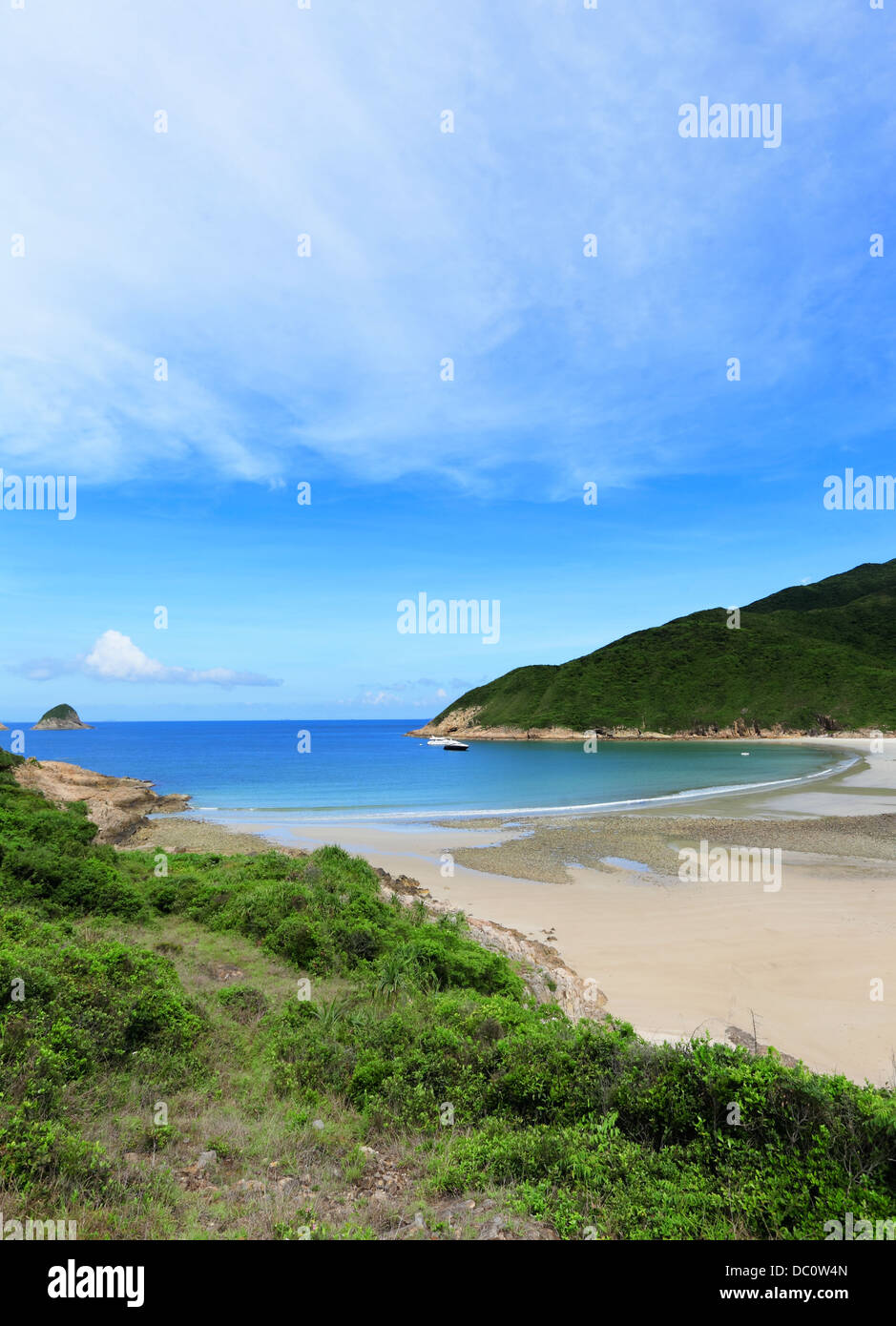 Sai Wan beach in Hong Kong Stock Photo - Alamy