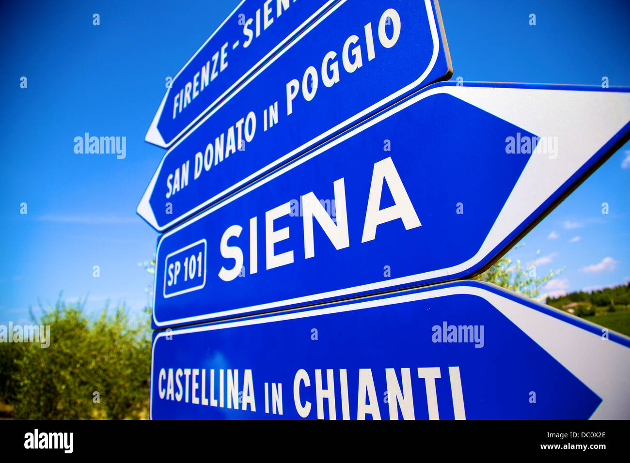 Street sign, florence italy Stock Photo - Alamy