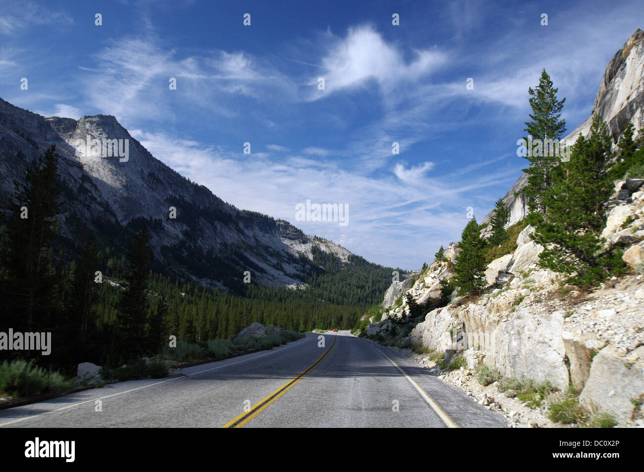 Tioga Pass - a mountain pass in the Sierra Nevada mountains which runs ...