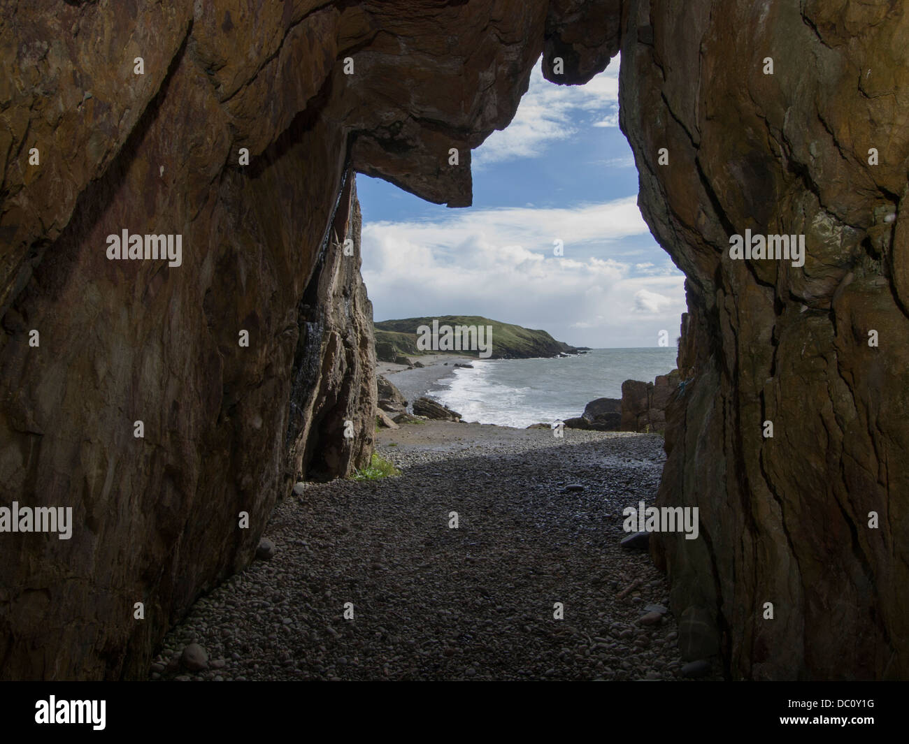 Saint ninians cave isle whithorn hi-res stock photography and images ...