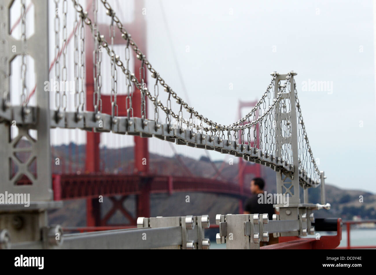 Replica of the Golden Gate Bridge in the Golden Gate Bridge Visitor ...