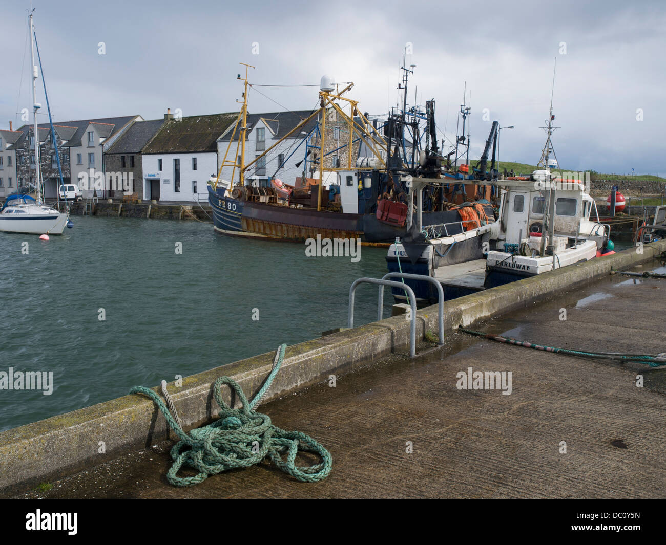 Isle of Whithorn Stock Photo - Alamy