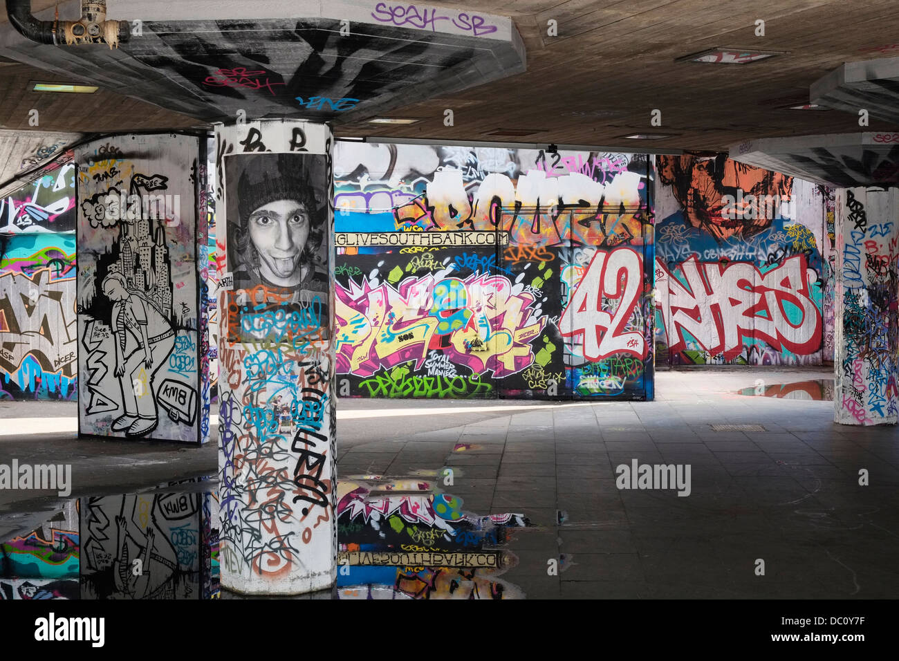 The Undercroft Southbank Stock Photo - Alamy