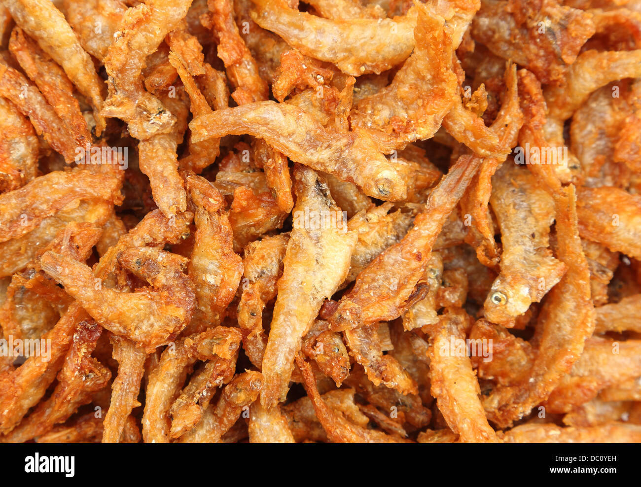 close-up of small fried fish Stock Photo - Alamy