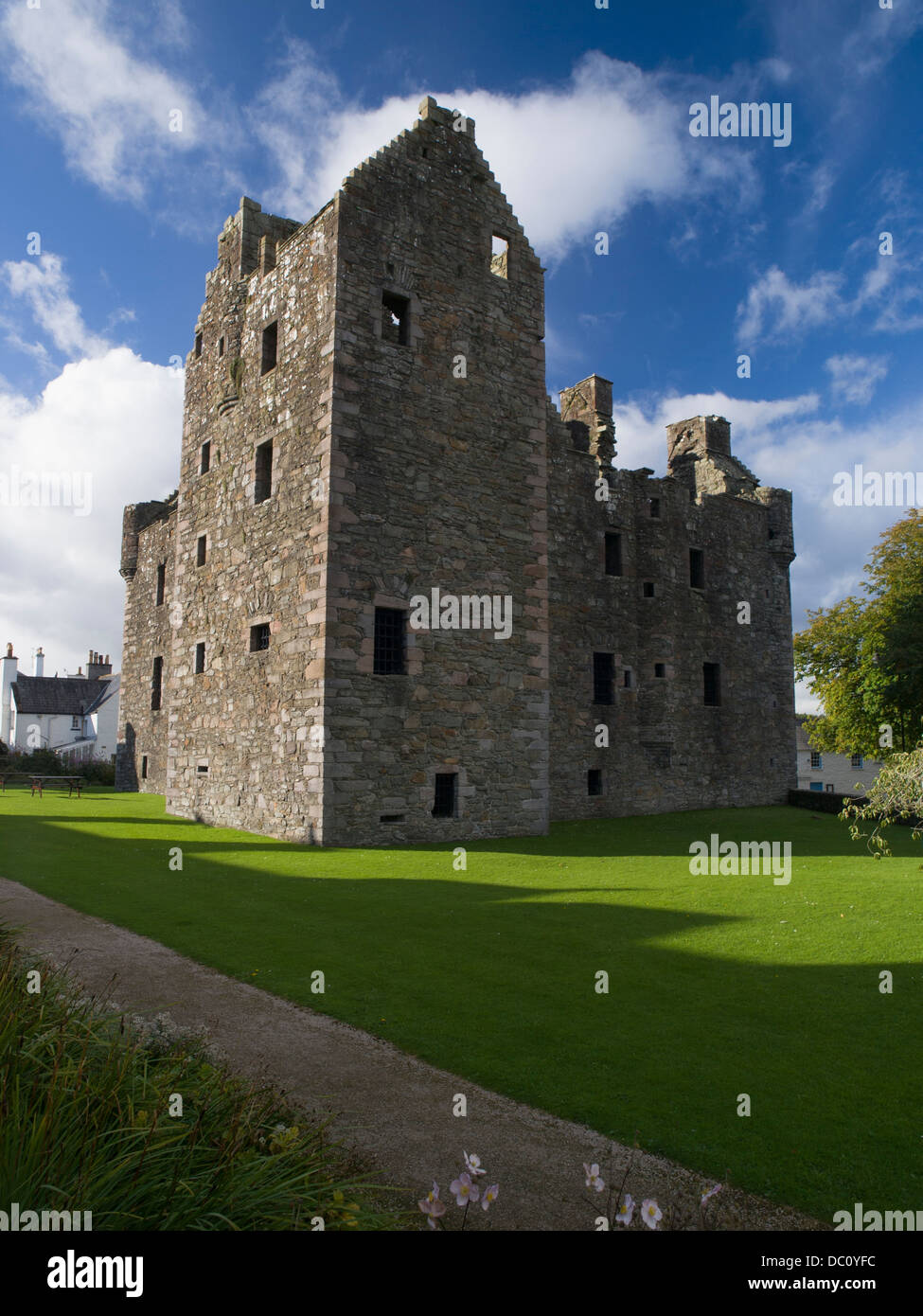 McLellan's Castle Kirkcudbright Stock Photo - Alamy