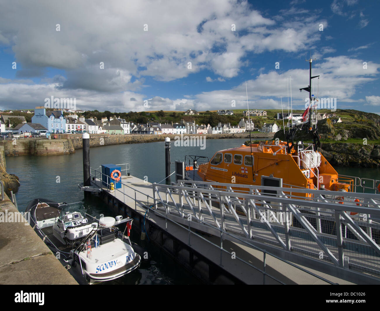 Portpatrick lifeboat hi-res stock photography and images - Alamy