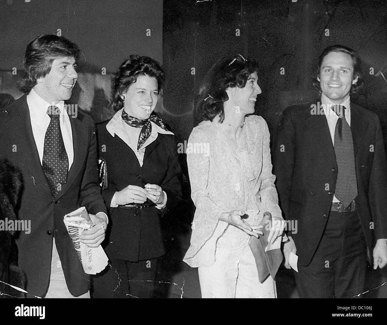 Carl bernstein and nora ephron Black and White Stock Photos & Images ...