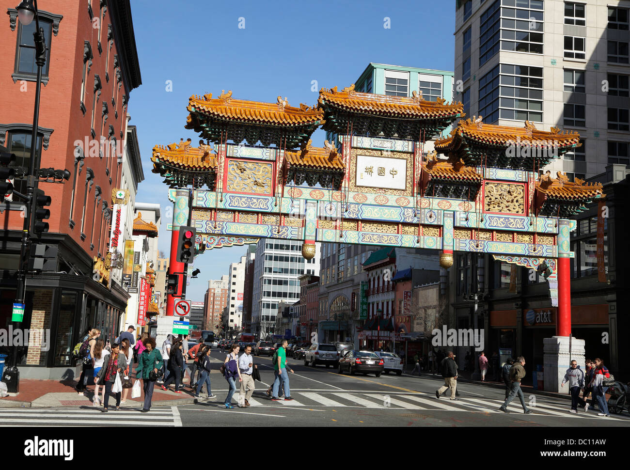Washington dc chinatown hi-res stock photography and images - Alamy