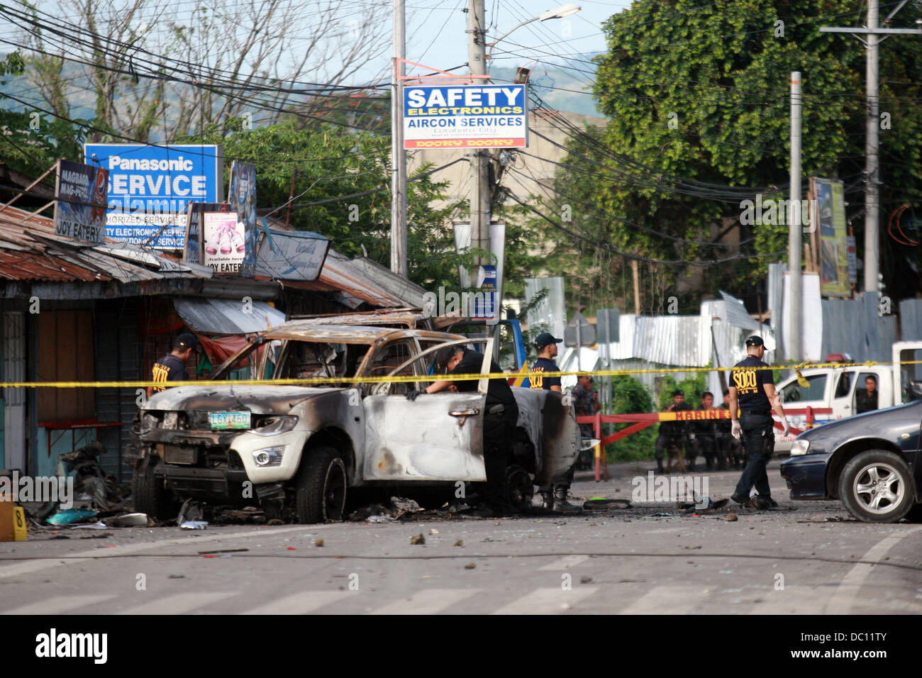 Cotabato, philippines bomb hi-res stock photography and images - Alamy