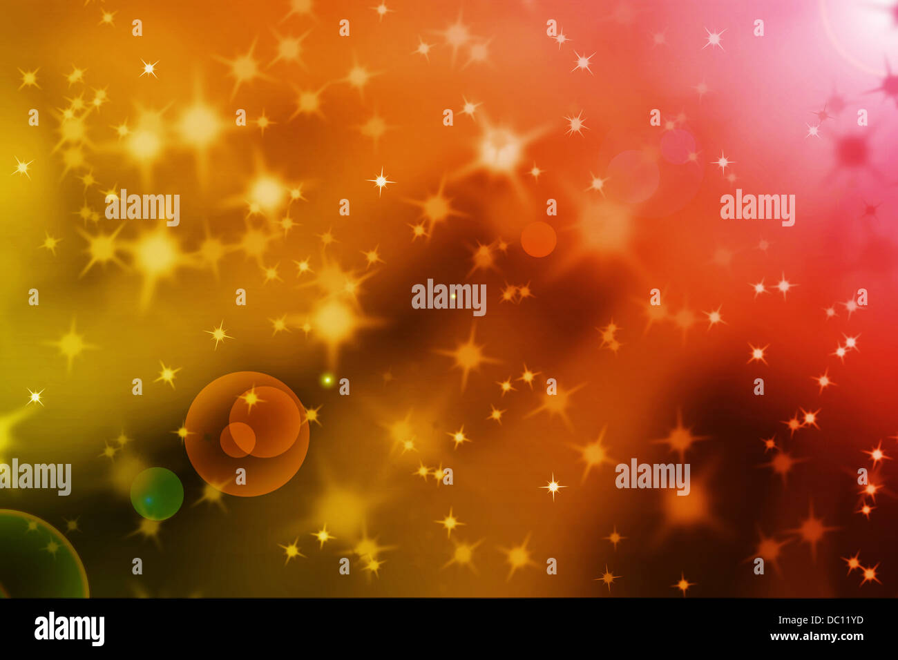 abstract magic light rays background with glowing star particles Stock ...