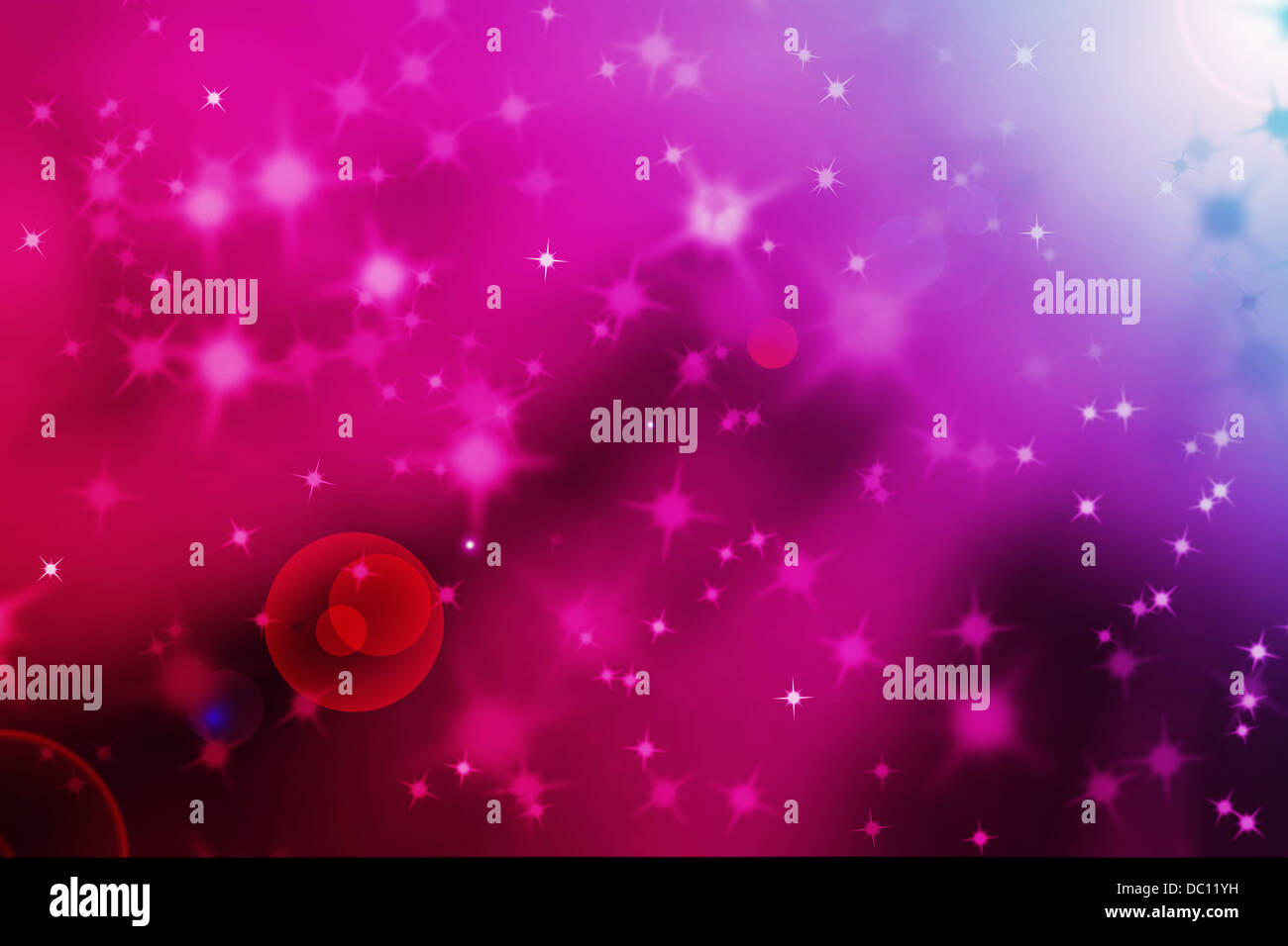 abstract magic light rays background with glowing star particles Stock ...