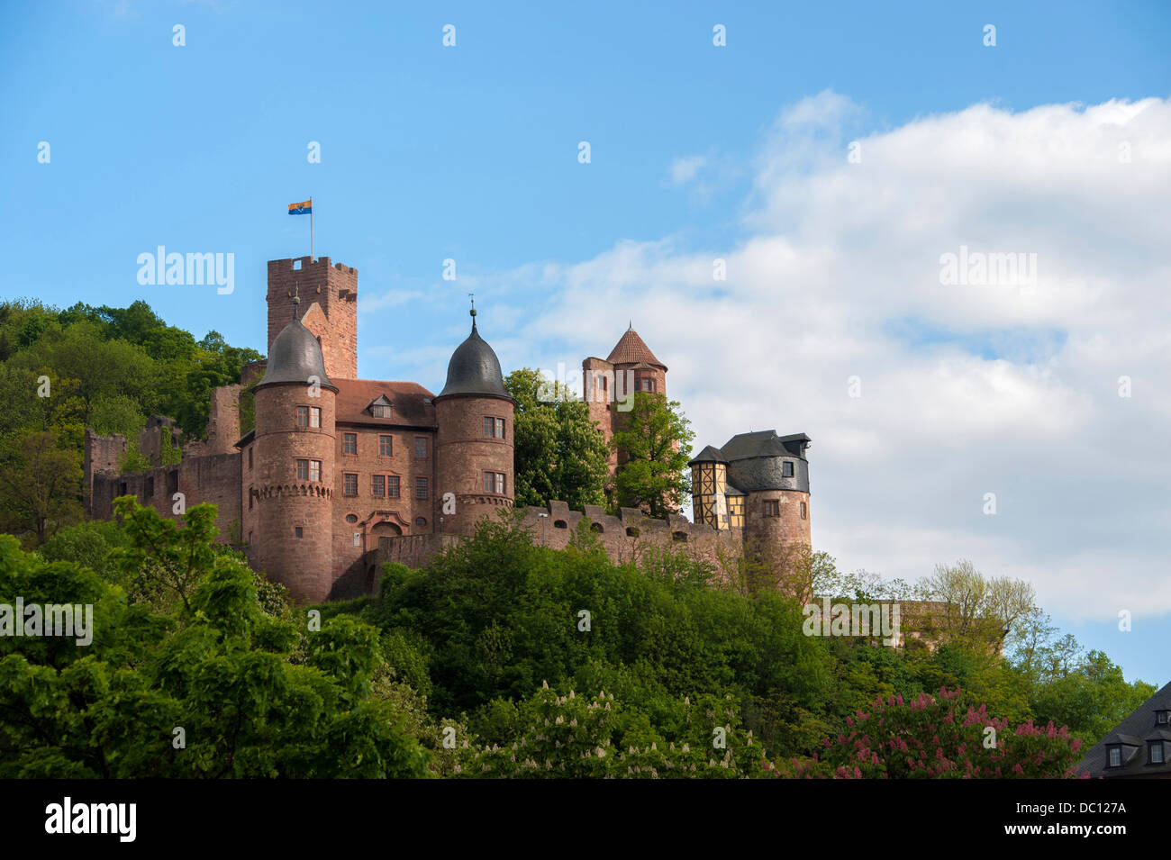 Europe, Germany, Bayern, Bavaria, Wertheim, castle Stock Photo - Alamy