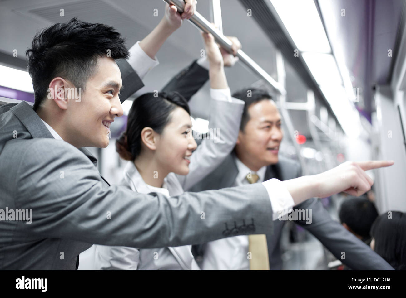 Pointing outward hi-res stock photography and images - Alamy