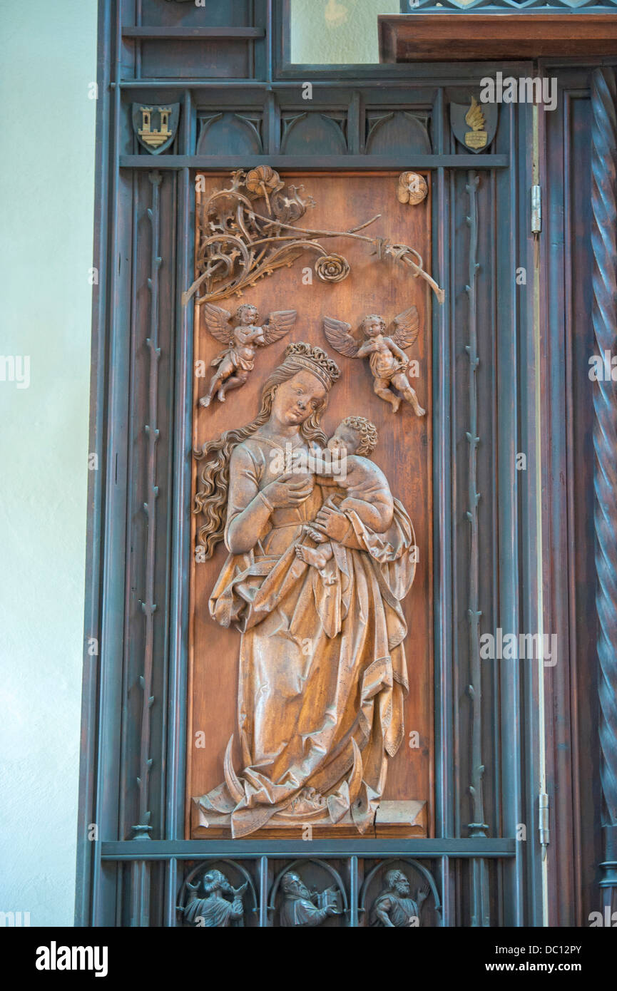 Europe, Germany, Baden-Wurttemberg, Rothenberg ob der Tauber ...