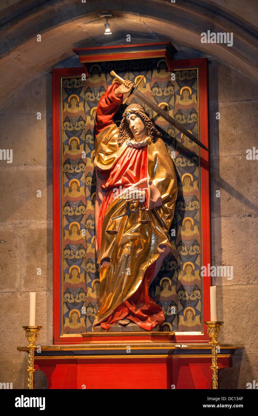 Interior cathedral regensburg germany hi-res stock photography and ...