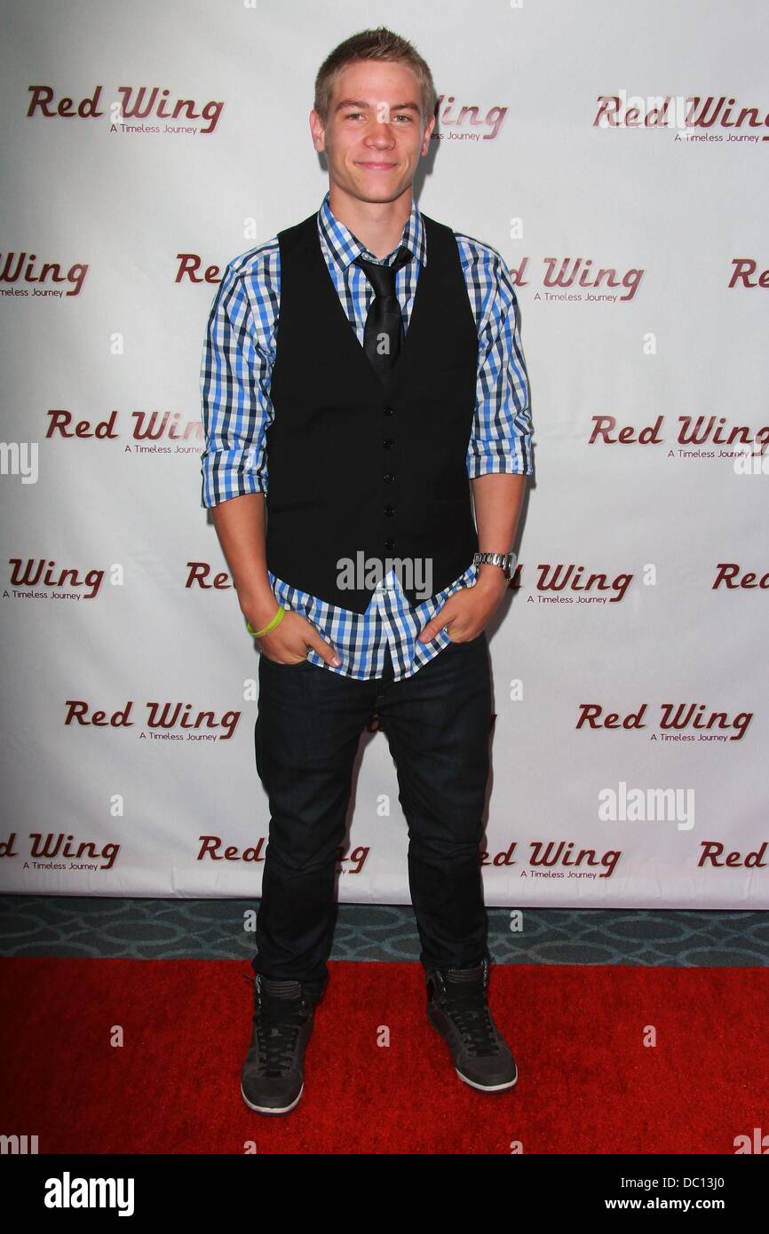 Los Angeles, California, USA. 6th Aug, 2013. Lucas Adams attends ''Red ...