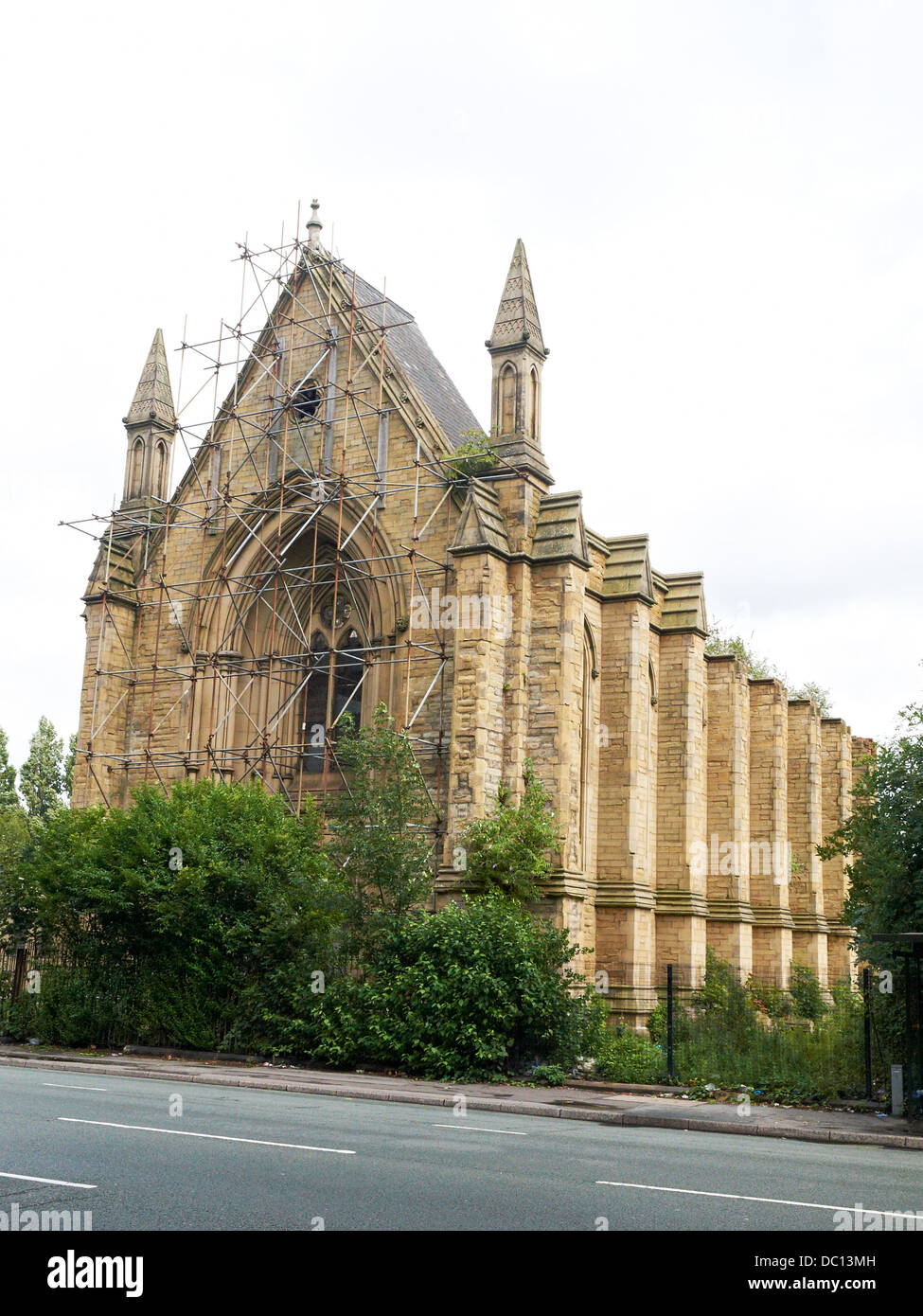 Upper Brook Street Unitarian Chapel in Manchester UK Stock Photo - Alamy