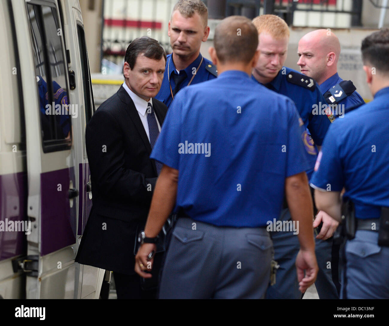 Prague, Czech Republic. 7th Aug, 2013. David Rath, former Social ...