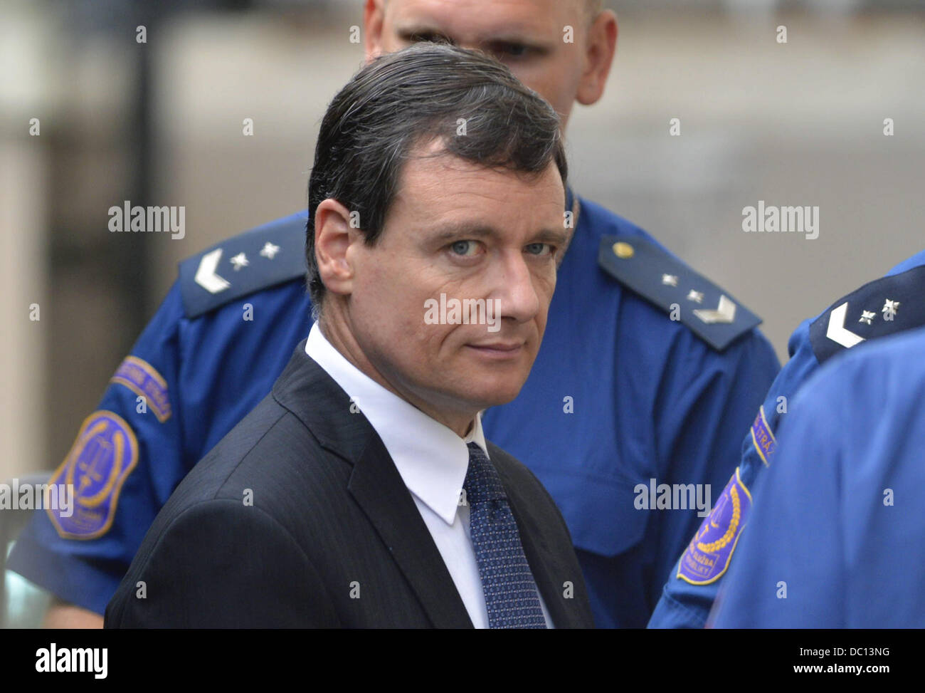 Prague, Czech Republic. 7th Aug, 2013. David Rath, former Social ...