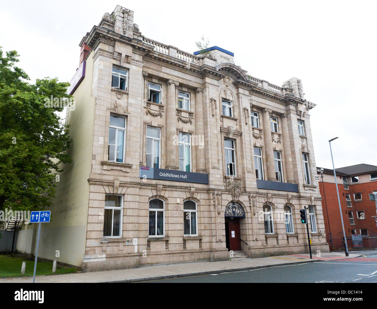 Oddfellows Hall in Grosvenor Street, part of The University of ...